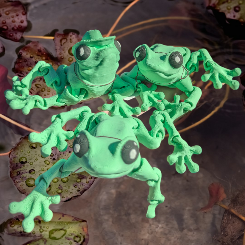 Frogs – Lavender Town Artistry 3D